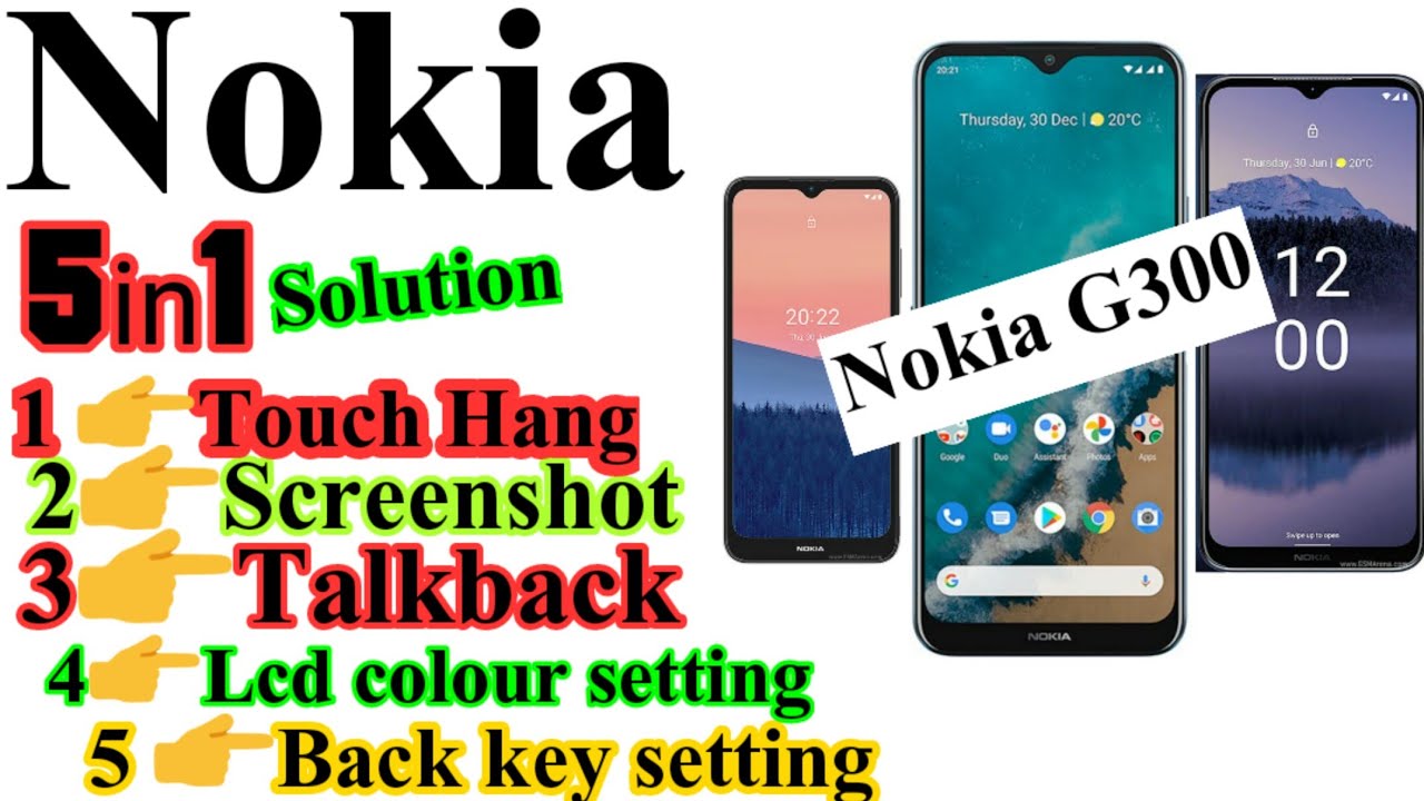 Nokia G300 5important Tips And Tricks Touch Hang Screenshot Talkback Lcd Colour Back Button Nokia G300 5important Tips And Tricks Touch Hang Screenshot Talkback Lcd Colour Back Button