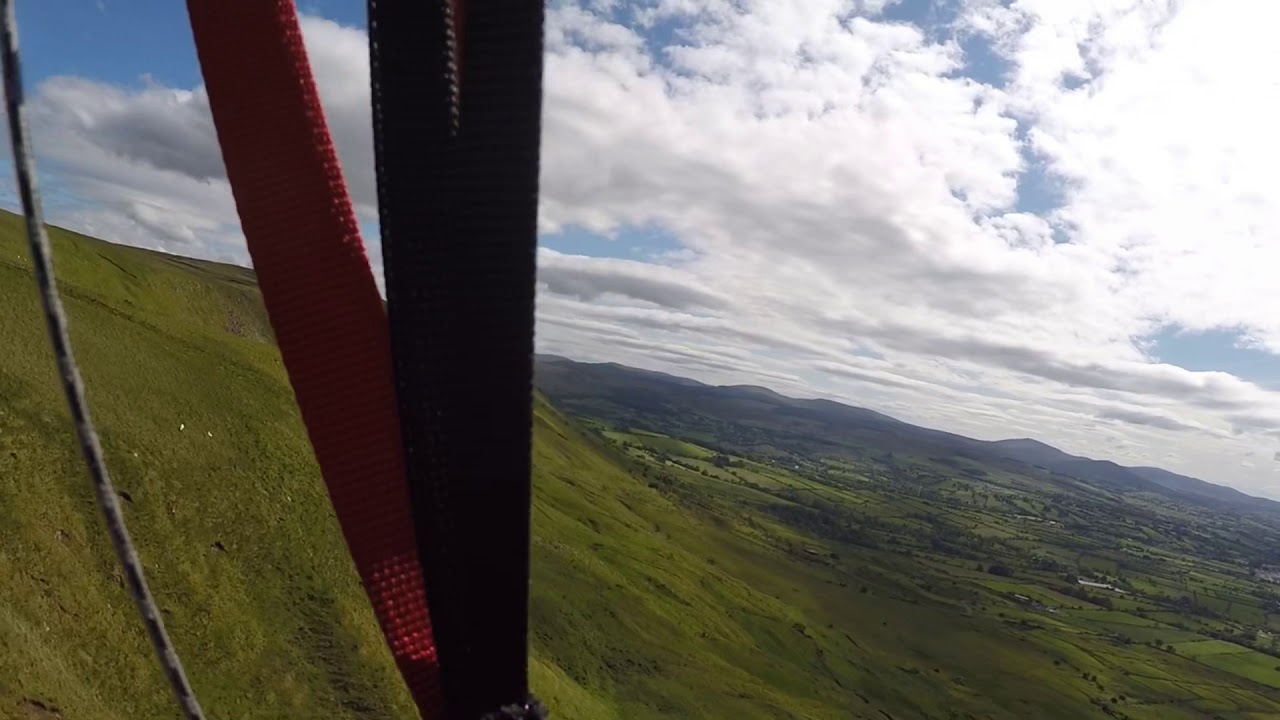 Paragliding Benbradagh Mountain. A wee top to bottom. Wednesday 24th ...