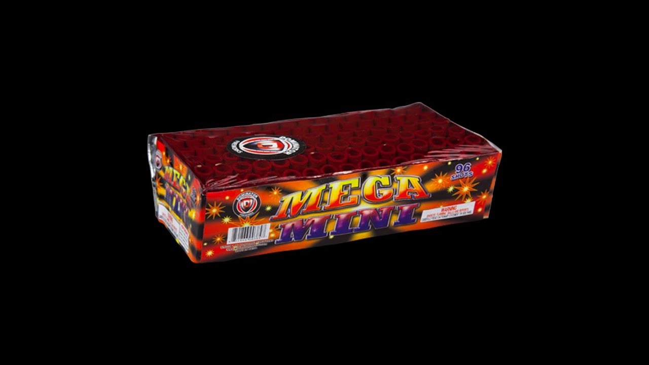 MEGA MINI by DOMINATOR FIREWORKS. (AT THE LAKE) - YouTube