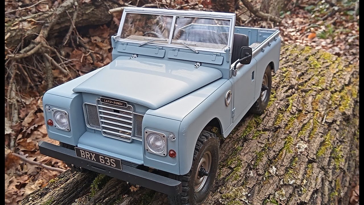 RC 1/10 Land Rover Series III 88 Pickup (BoomRacing-BRX02) - 01 - YouTube