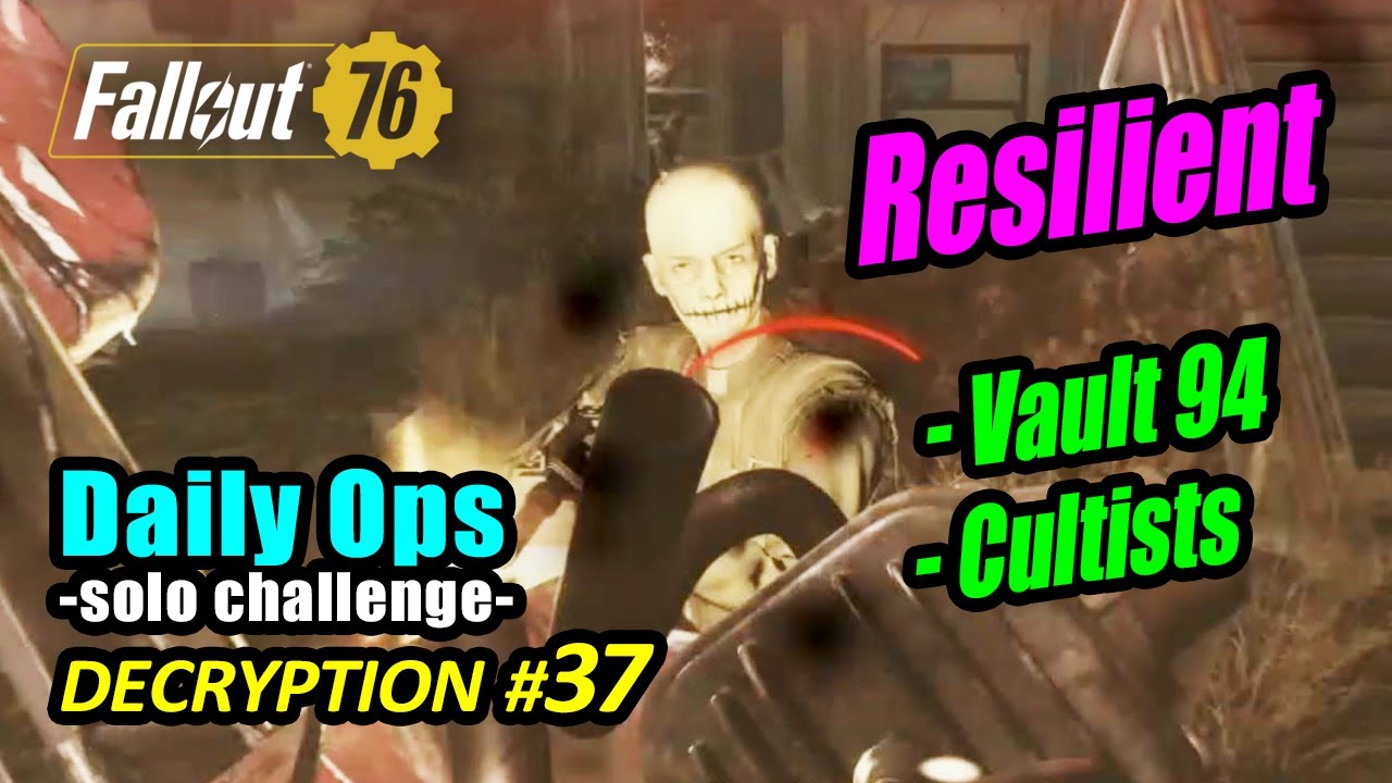 Daily Ops | solo challenge | DECRYPTION # 37 - YouTube