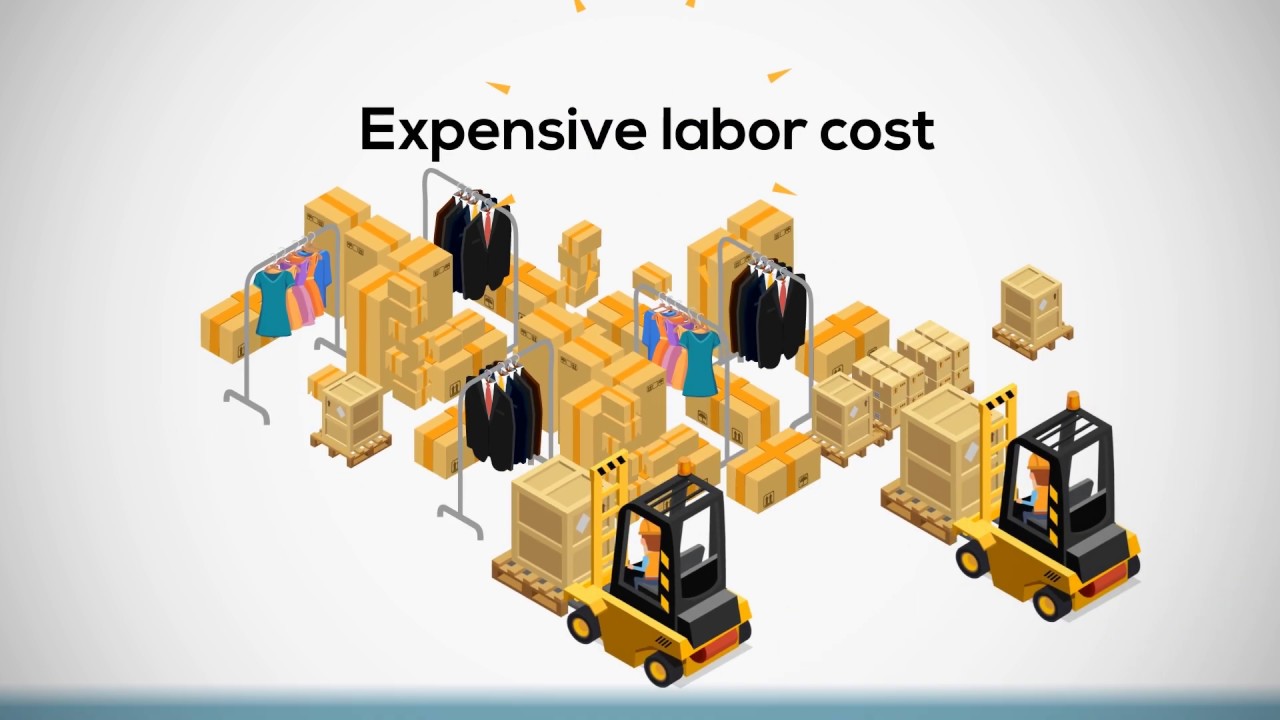 Dematic Sorting Systems for Order Fulfillment - YouTube