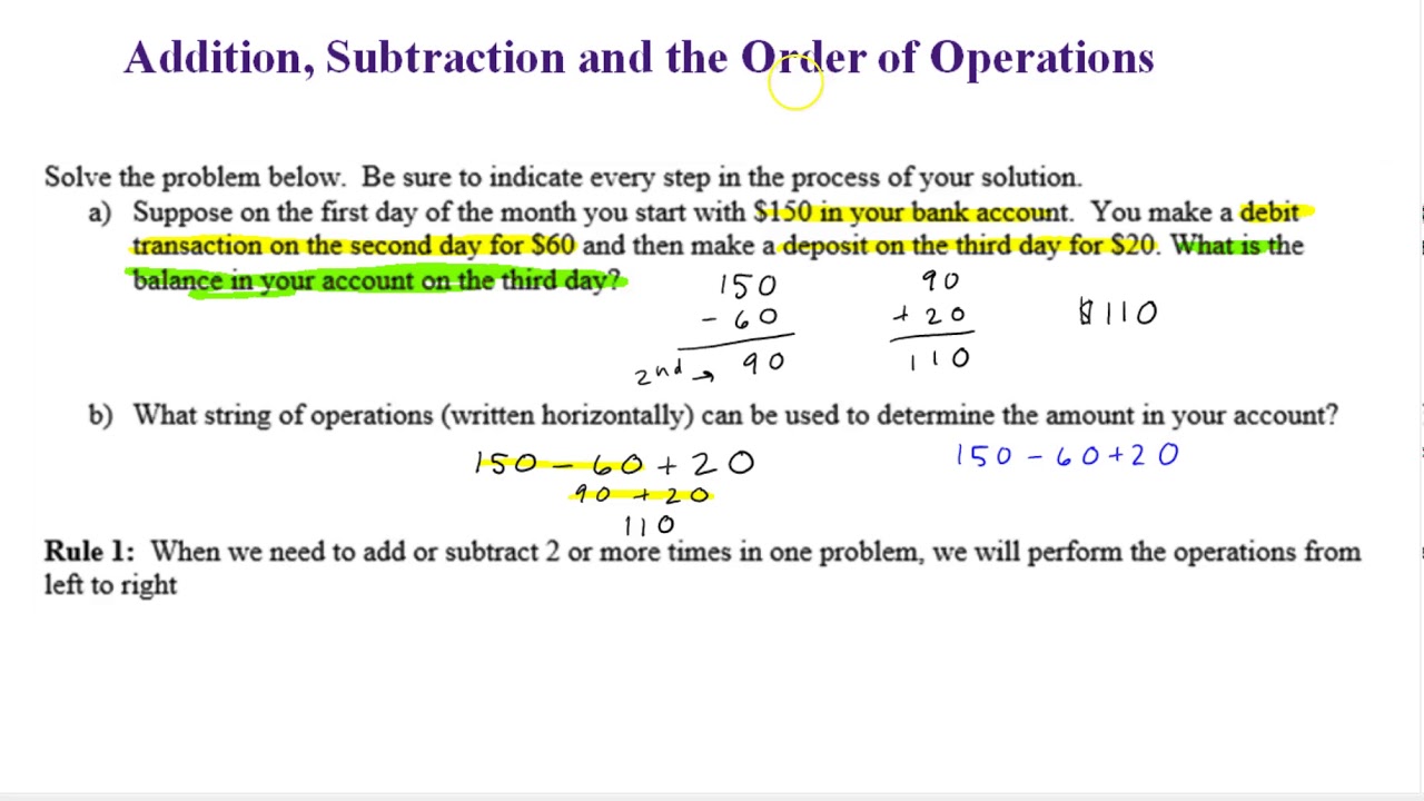 ACR Unit 1 Problem 15 - YouTube