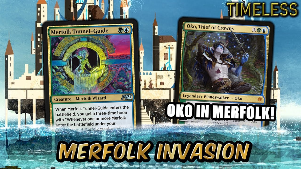 Timeless Fish!🐟 Can Oko Save Merfolk? Simic Merfolk | Timeless BO3 ...