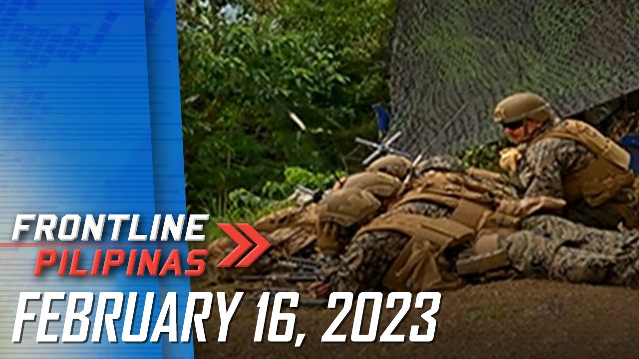 FRONTLINE PILIPINAS LIVESTREAM | February 16, 2023 - YouTube