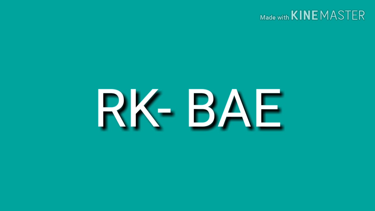 Rk - Bae (Musique 8D🎧) - YouTube