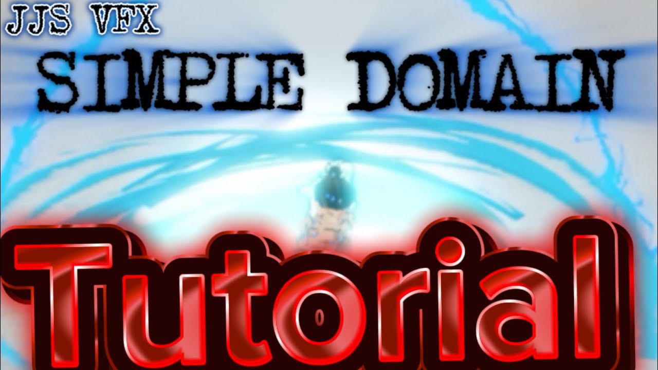 Simple Domain Tutorial for jjs skill builder (vfx) - YouTube
