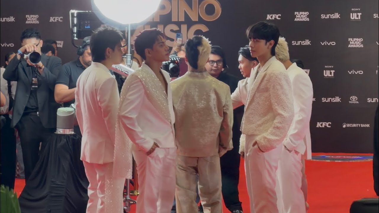 🔴 SB19 RED CARPET & INSIDE ACCESS | Filipino Music Awards 2025 - YouTube