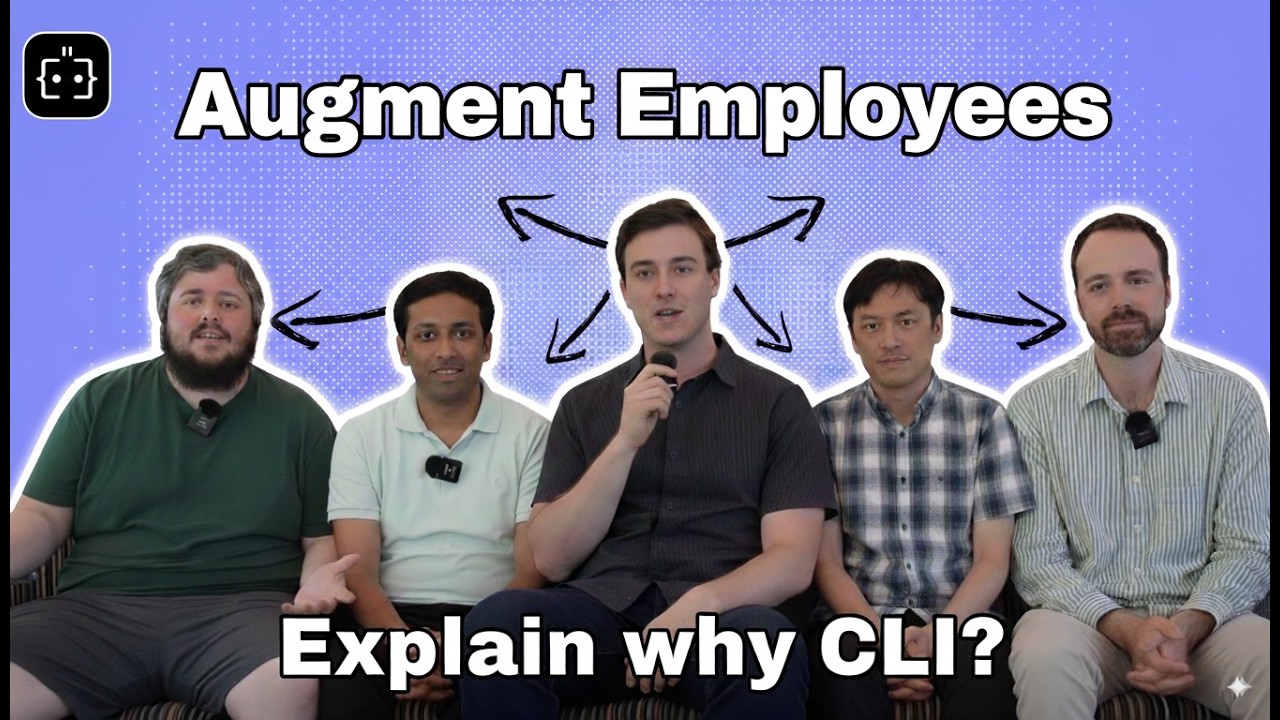 Augment Code - Why devs should use the CLI? - YouTube