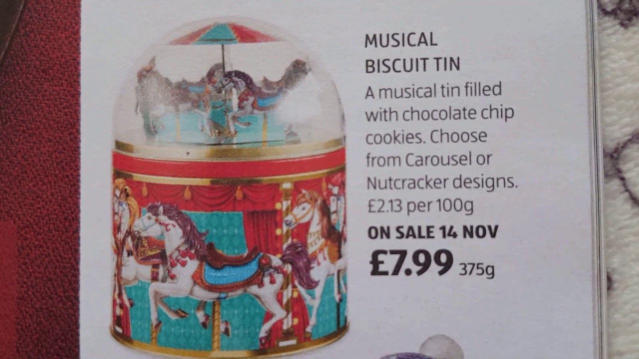 MUSICAL BISCUIT TIN - YouTube
