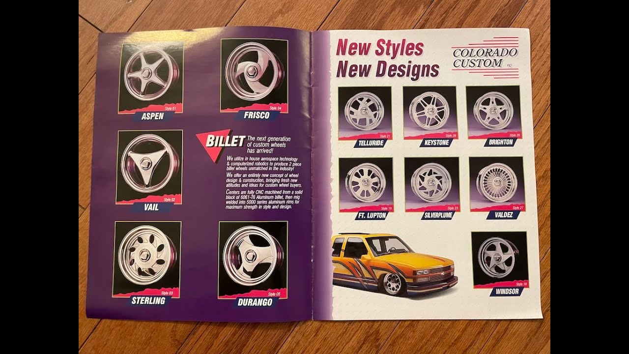 Colorado Custom 1998 Wheel Catalog - YouTube