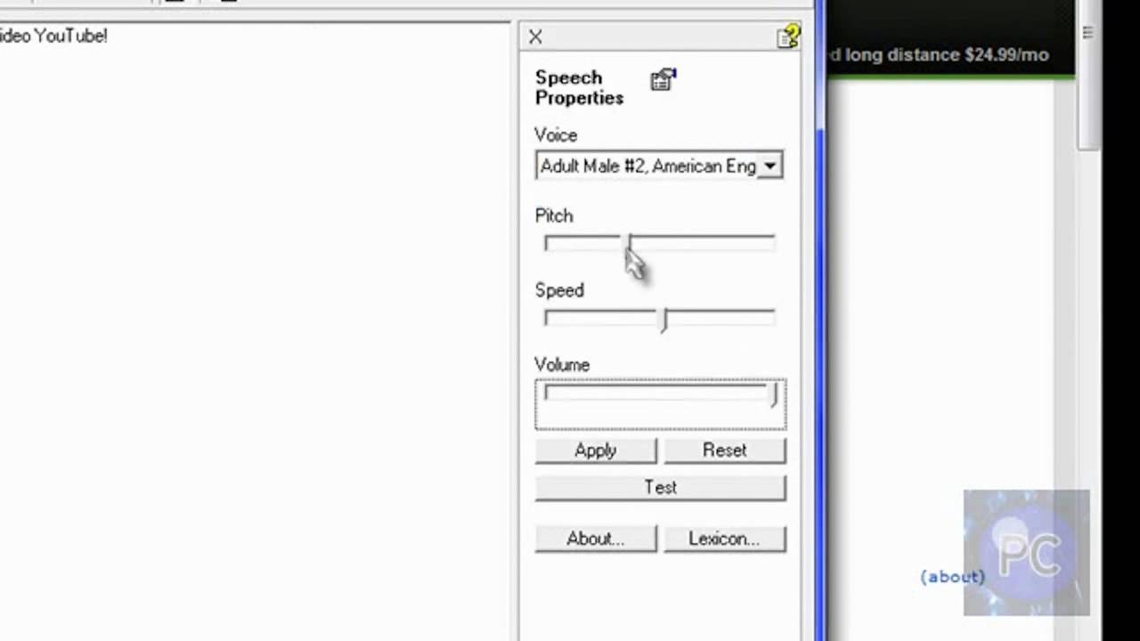 How to Get Microsoft Sam in Windows Vista - YouTube