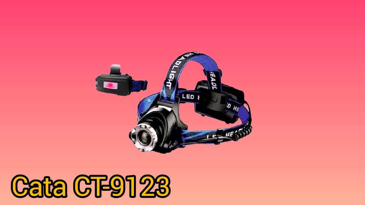 Cata Ct-9123 kafa lambası /Cata headlight #lamp #light #outdoors - YouTube