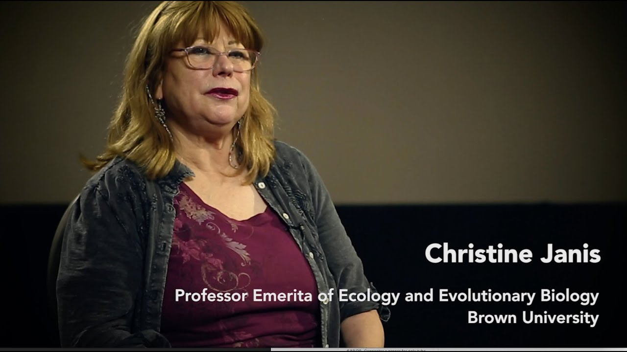 Christine Janis Women paleontologist - YouTube