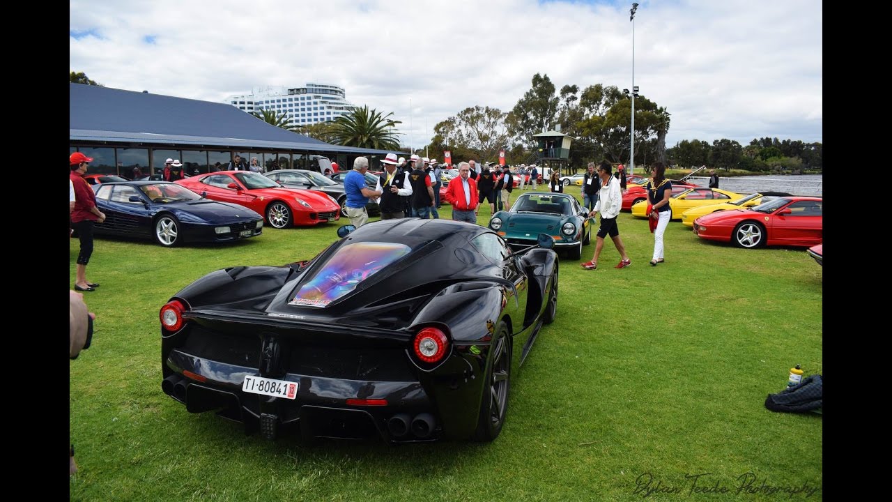 Ferrari LaFerrari Revving, Idling, Rear View - YouTube