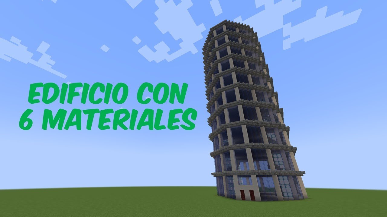 Como Hacer Un Edificio Con 6 Materiales - YouTube