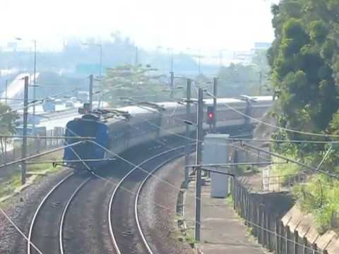 The Southbound Through Train T807 (GuangZhou to Kowloon) DF11 0018 ...