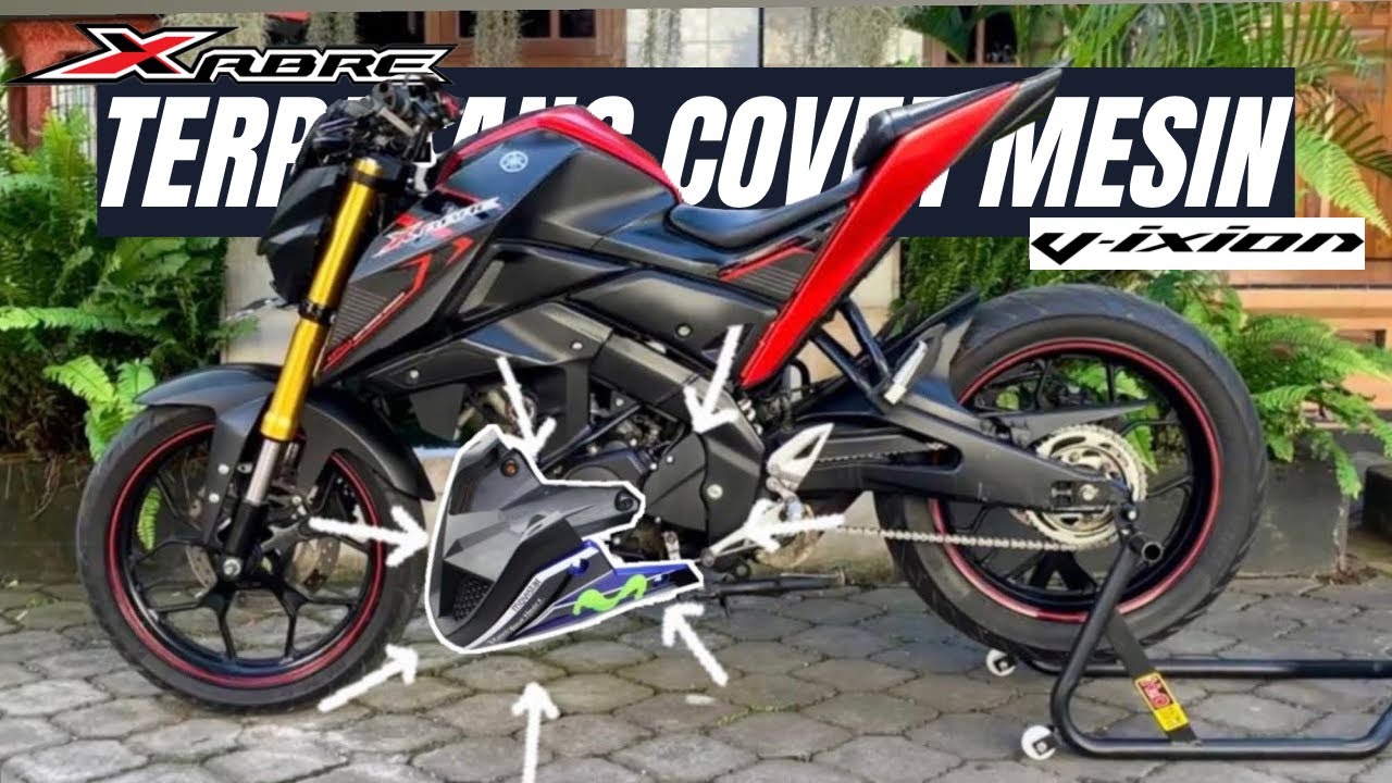 Pasang Cover Mesin Vixion Vnl Di Yamaha Xabre || Undercowl Vixion Vnl ...