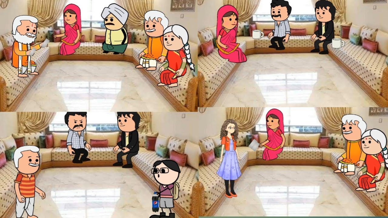 Snehaloka part 2#gutti siri cartoon#Uttara Kannada cartoon - YouTube