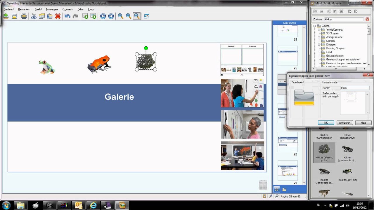 MimioStudio Galerie - YouTube