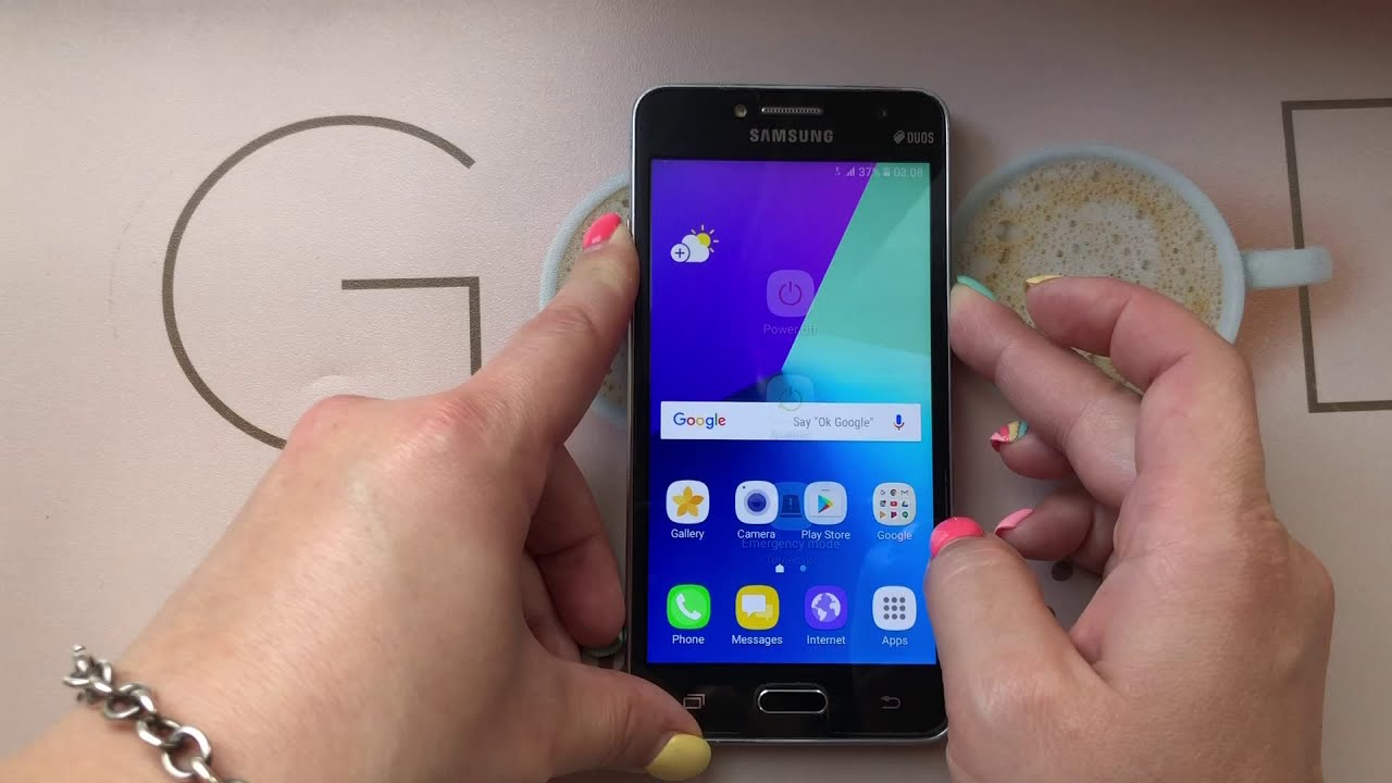 Incoming call Samsung Galaxy J2 Prime - YouTube