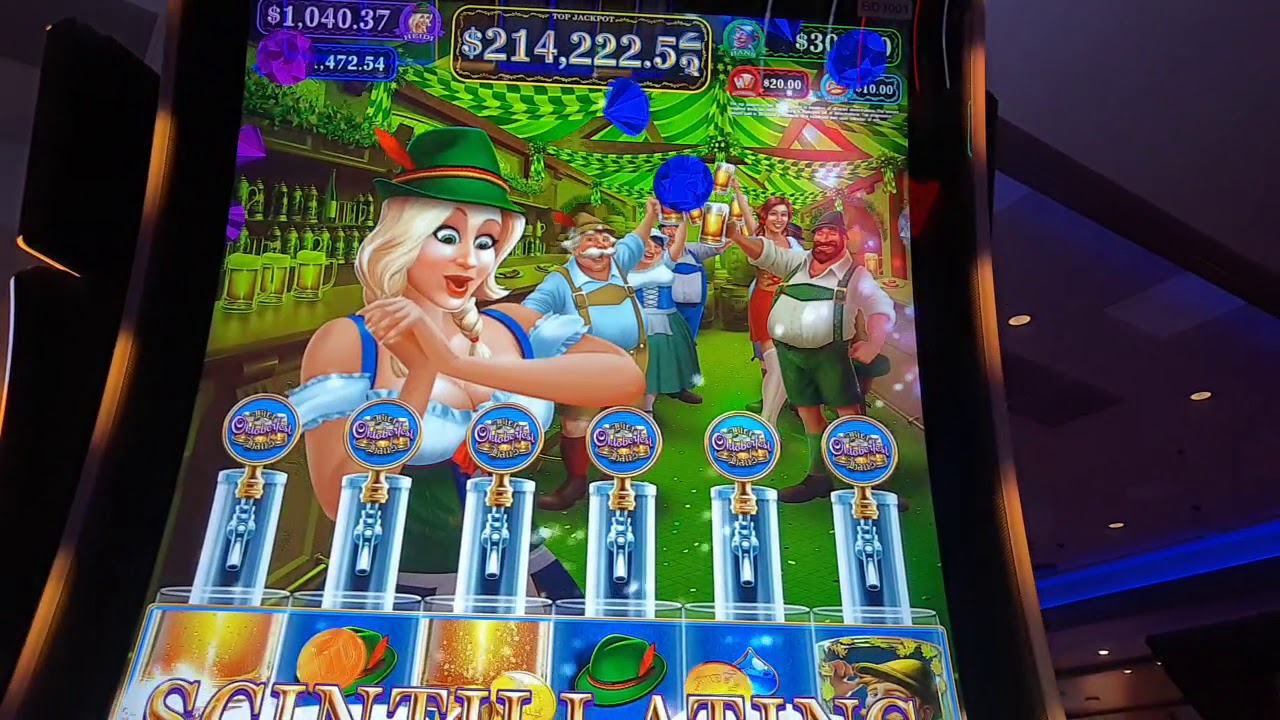 💥 New Slot Bier Haus Oktoberfest slot play at San Manuel Casino - YouTube