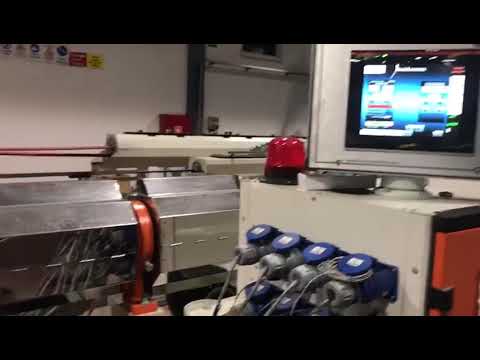 Dual PE Multiplexer production pipe line/Telekom çoklayıcı boru üretim hattı.