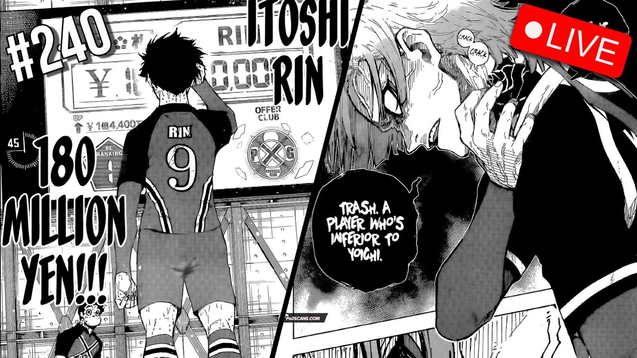 Blue Lock Nerds React To Blue Lock Chapter 240 - YouTube