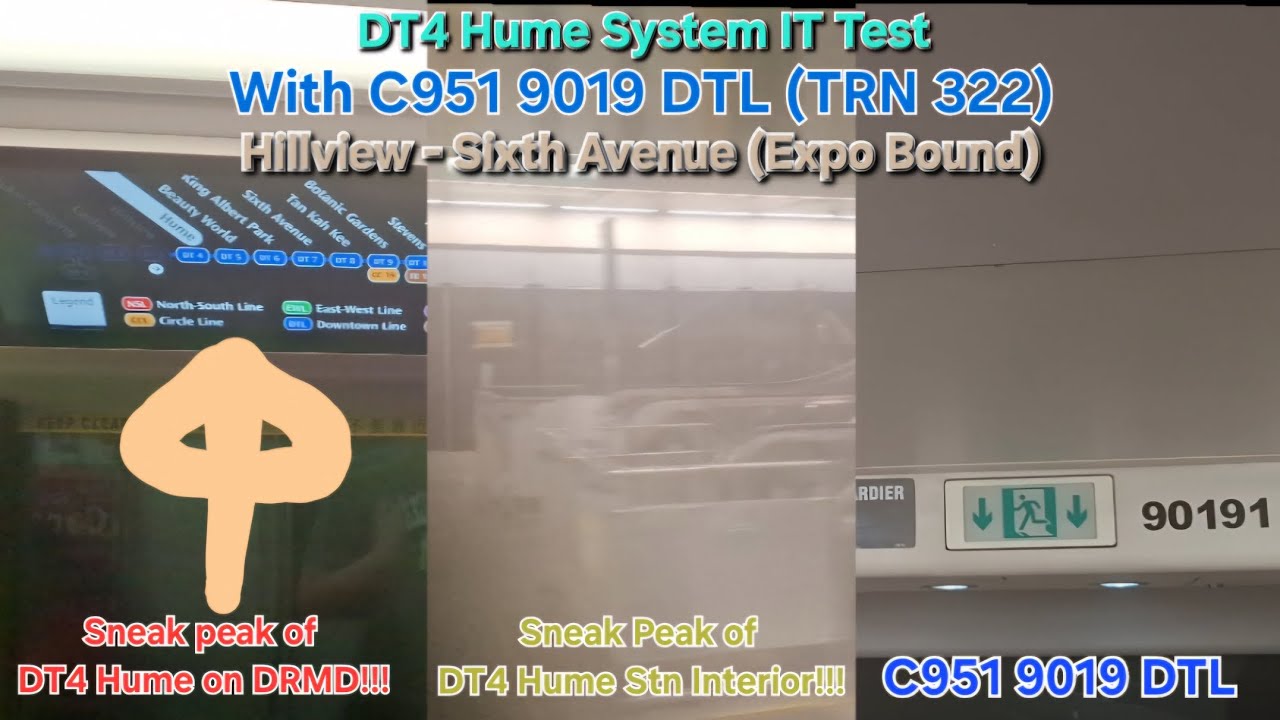 [SBST] (DT4 Hume system Integration test) C951 PV 9019 DTL from ...