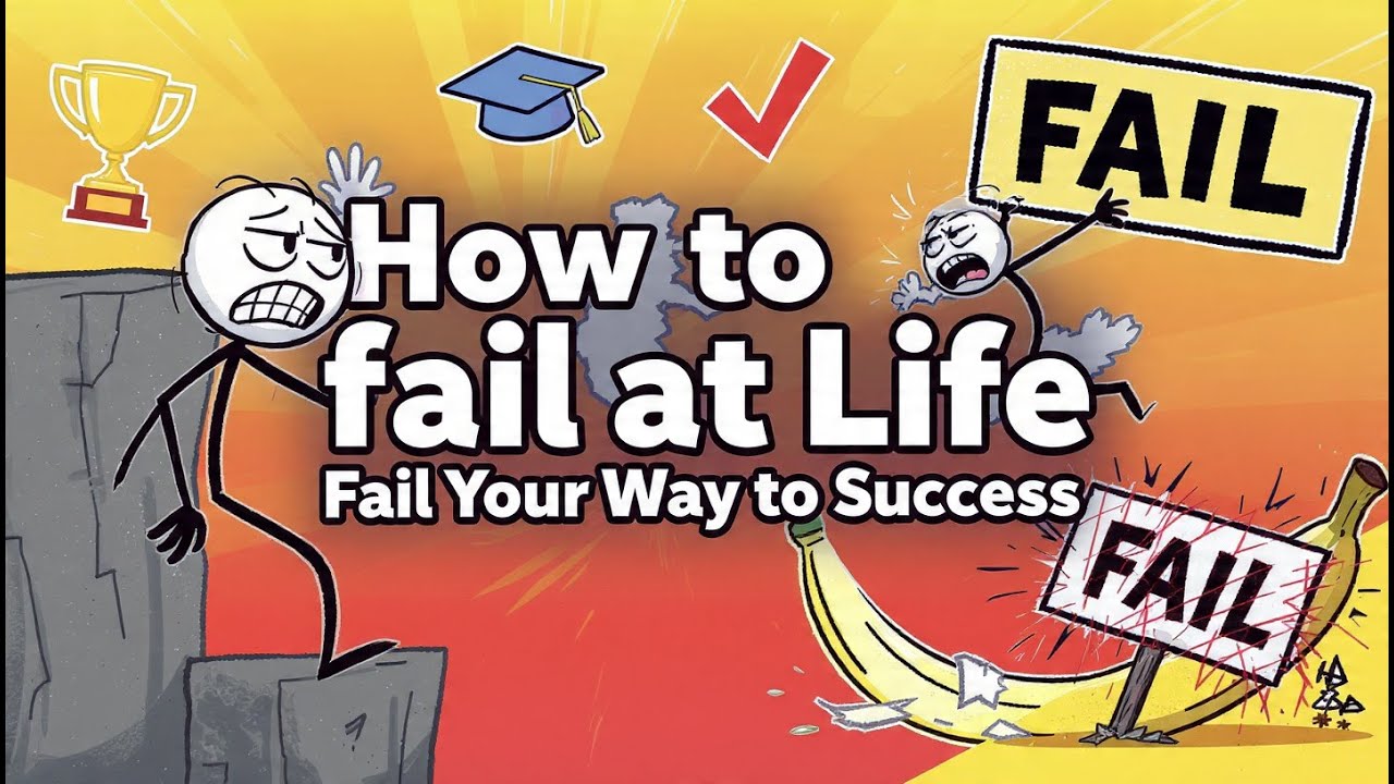 How to Fail at Life - The Stick Figure Guide to Failing Your Way to ...