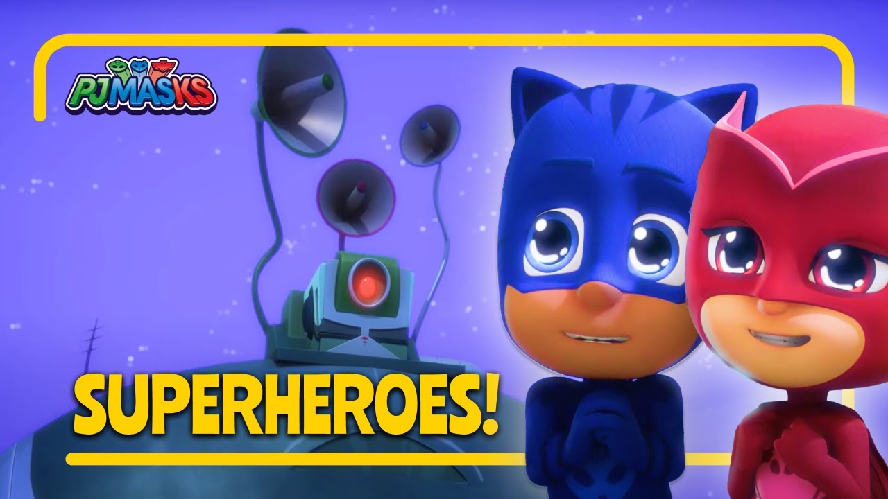 Romeo Steals PJ Masks' Voices! 📢 | PJ Masks Superheroes - YouTube
