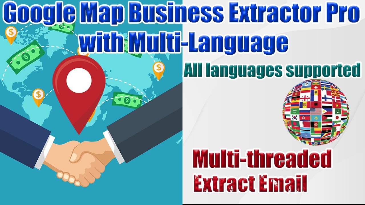 Google Map Business Extractor Pro with Multi-Language#googlemaps# ...