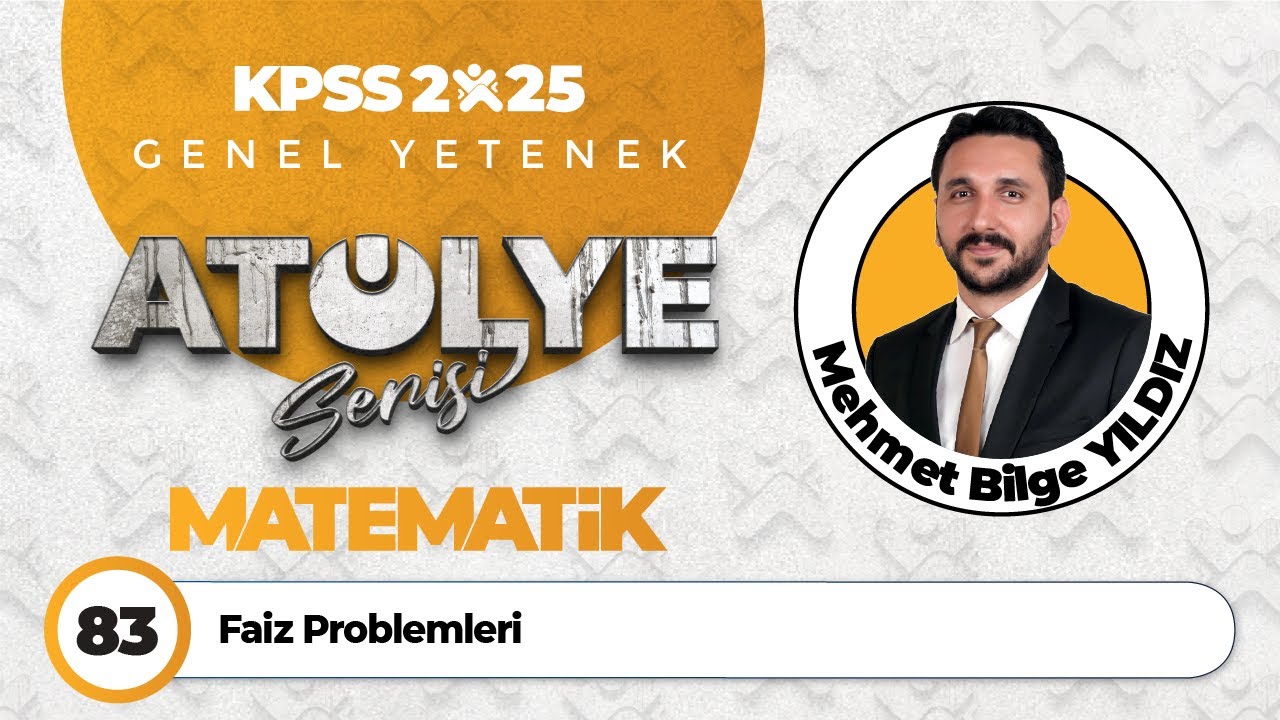 83 - Faiz Problemleri - Mehmet Bilge YILDIZ - YouTube
