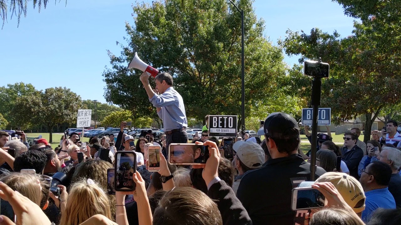 Beto in Plano, TX - 11/2/18 - YouTube
