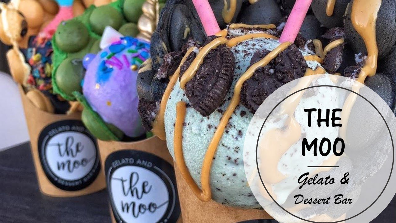 The Moo - Gelato & Dessert Bar - YouTube