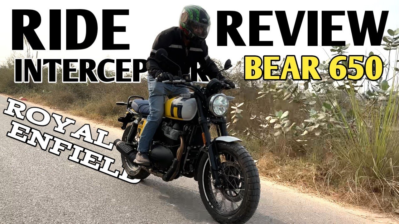 New Royal Enfield Interceptor Bear 650 Ride Review | चलने में कैसी ...