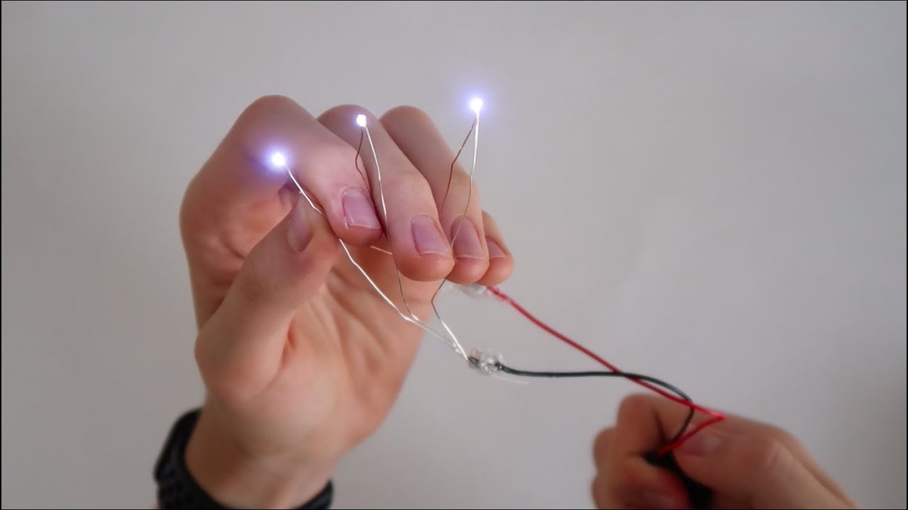 How to make simple 6 Volt LED circuit - YouTube