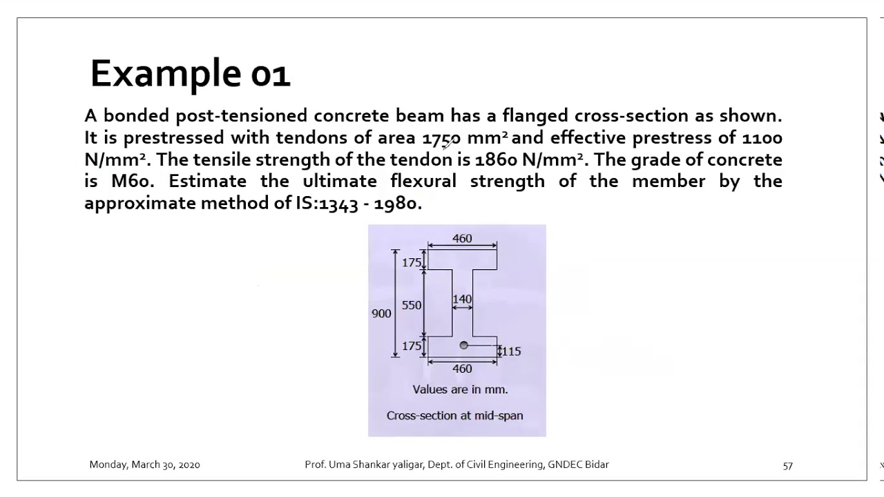 1 .Examples on flanged sections - YouTube