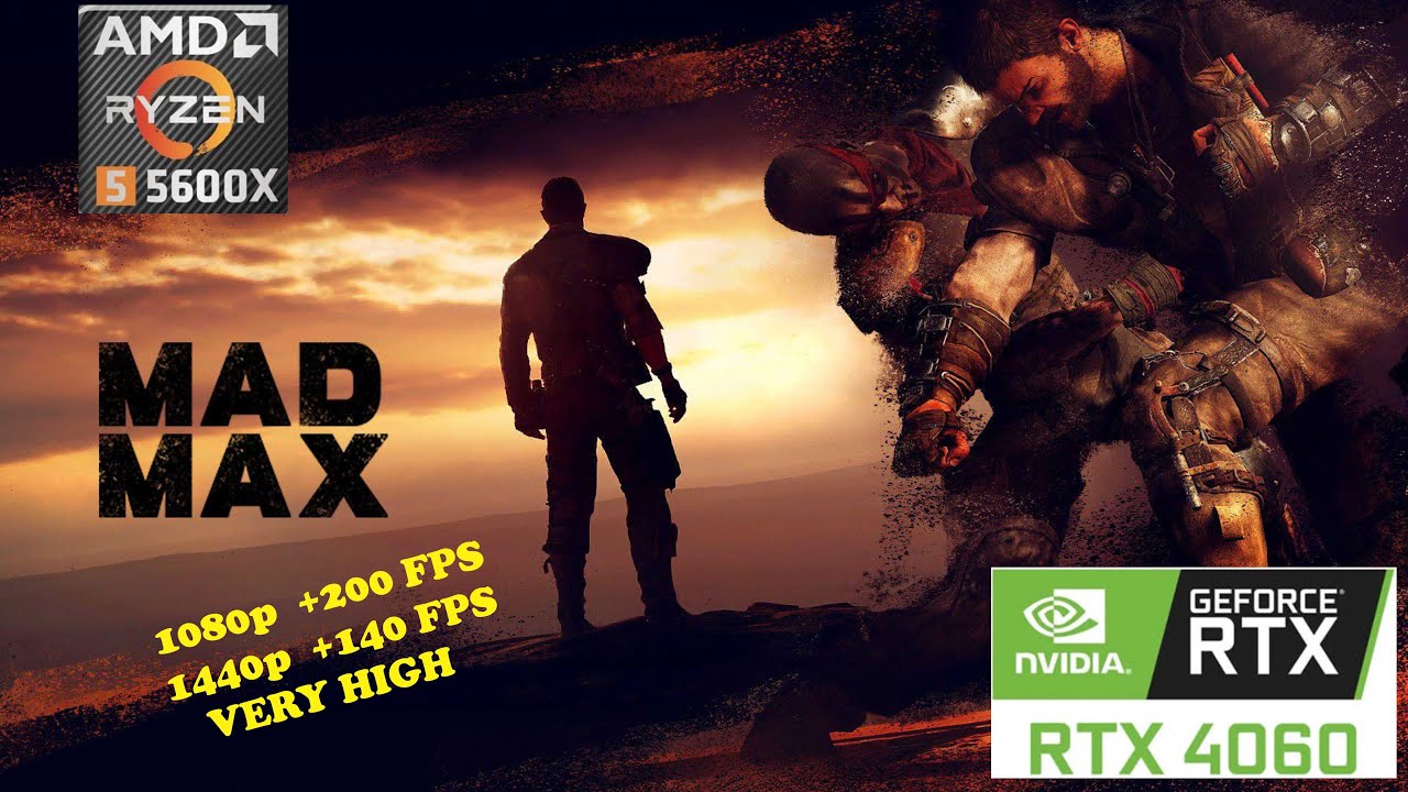 MAD MAX RIPPER SPECIAL EDITION RTX 4060 + RYZEN 5 5600X - YouTube