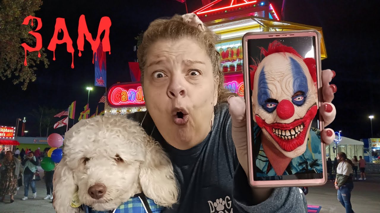DO NOT FACETIME CREEPY STALKER CLOWN AT 3AM - YouTube