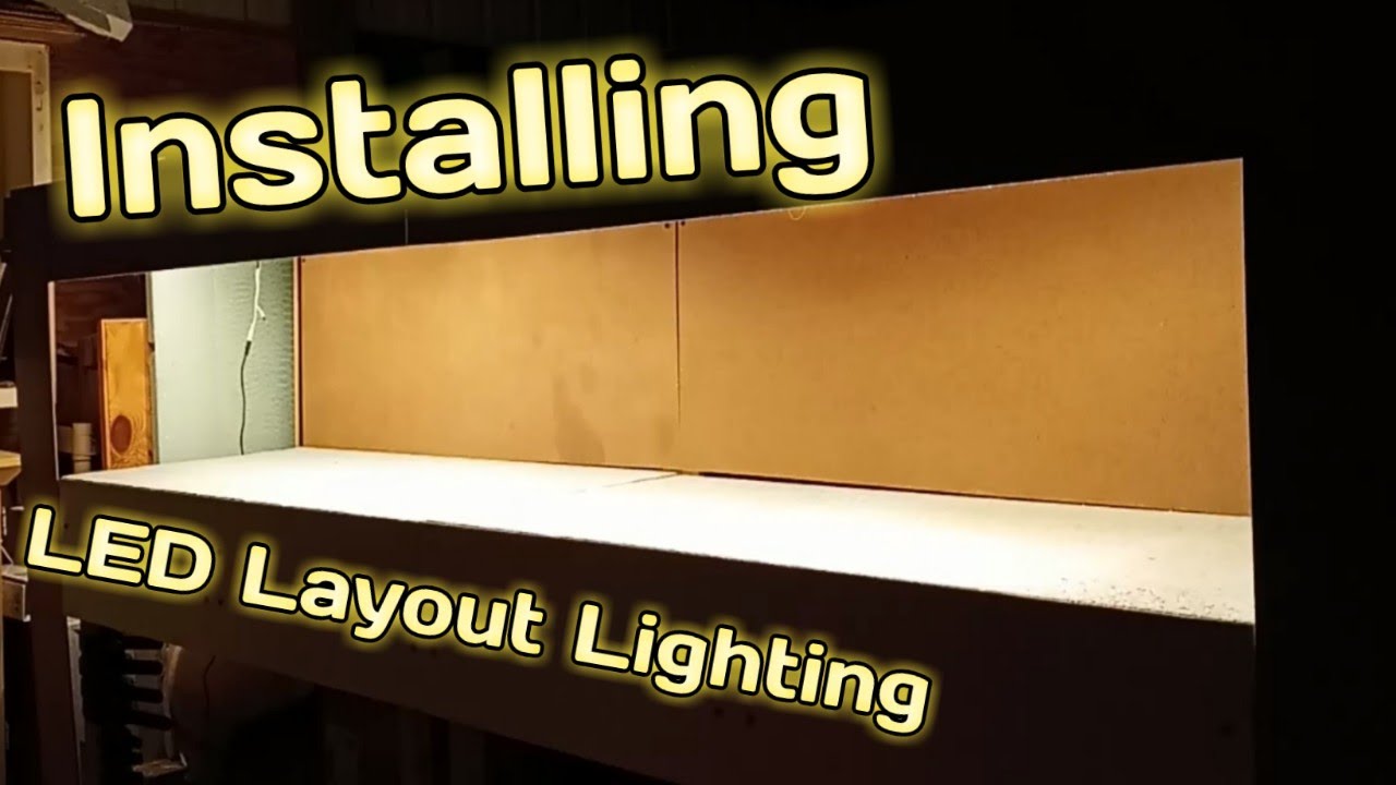 Simple LED Strips for your HO Scale Model Railroad - YouTube