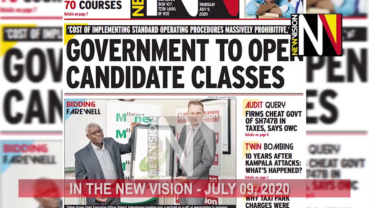 In the New Vision July 09 2020 - YouTube