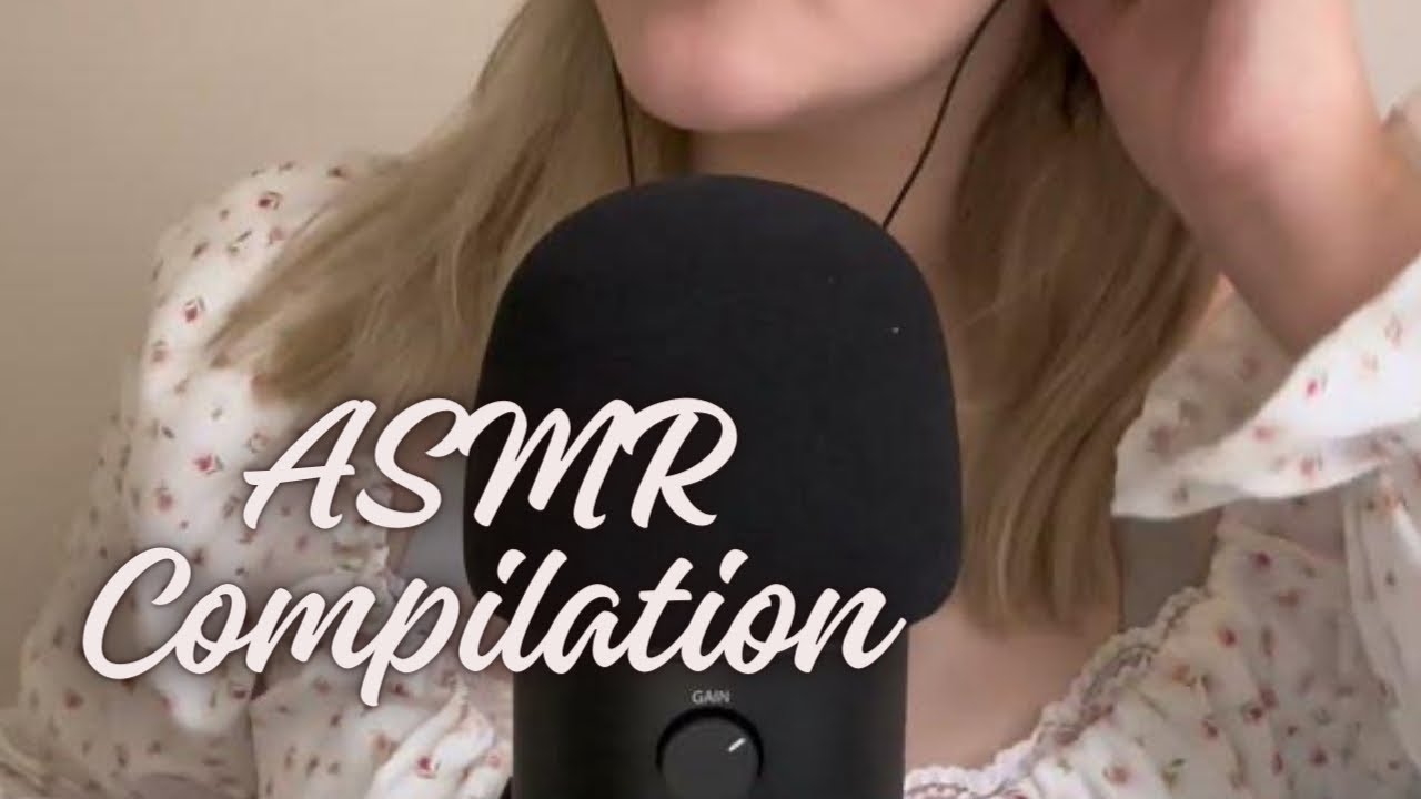 ASMR Recent Videos Compilation (Mic Triggers, Tapping, etc) - YouTube