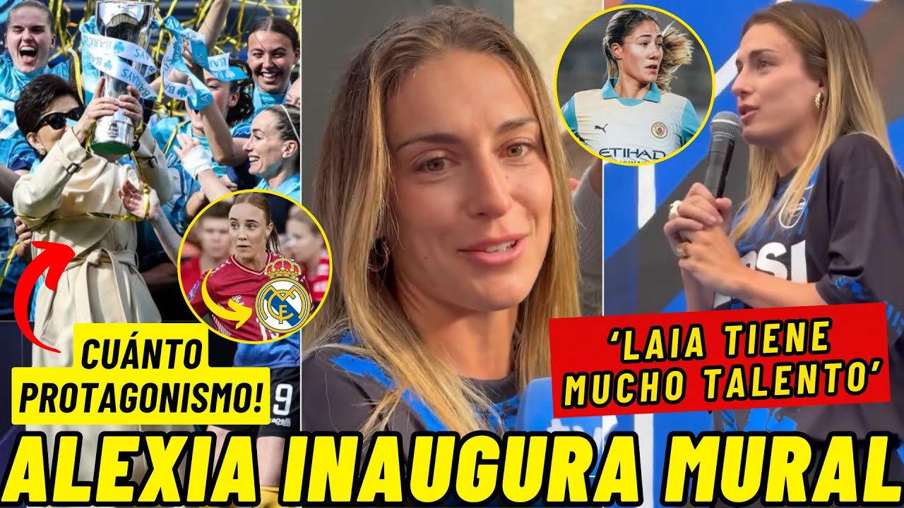 💣 ALEXIA INAUGURA su MURAL 🗣️ "LAIA ALEIXANDRI ES MUY CULÉ" 💥 MERCADO ...