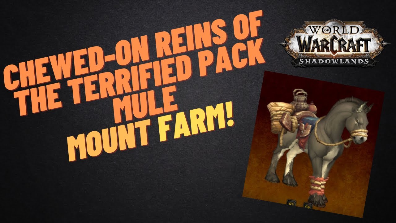 460,000 Gold Chewed-On Reins of the Terrified Pack Mule Grind ...