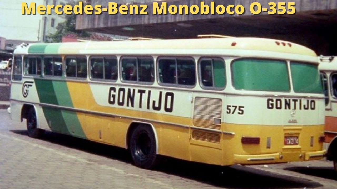 História da Carroceria Mercedes Benz Monobloco O-355 - YouTube