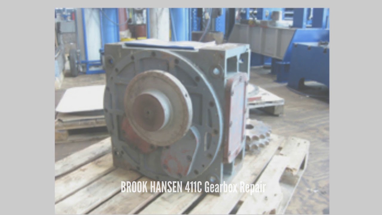 BROOK HANSEN 411C Gearbox Repair - YouTube