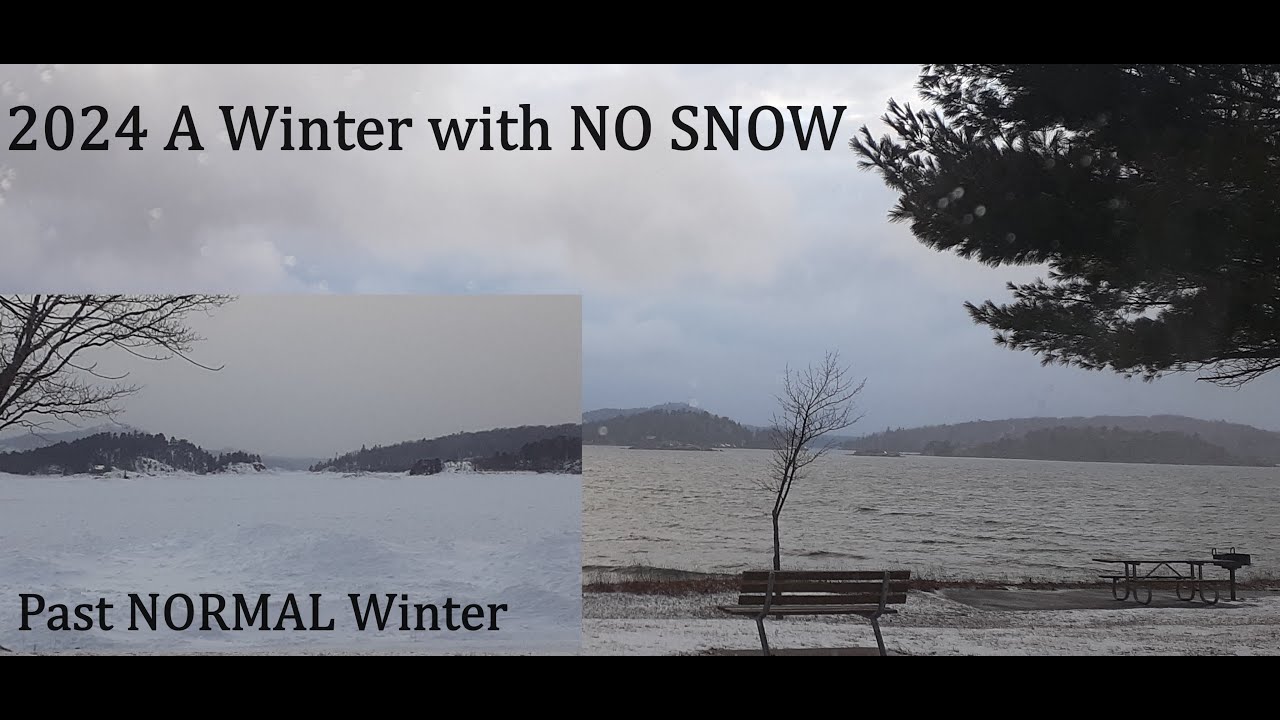 2024 ~ Year with NO Winter / Comparing Past Upper Peninsula Winters ...