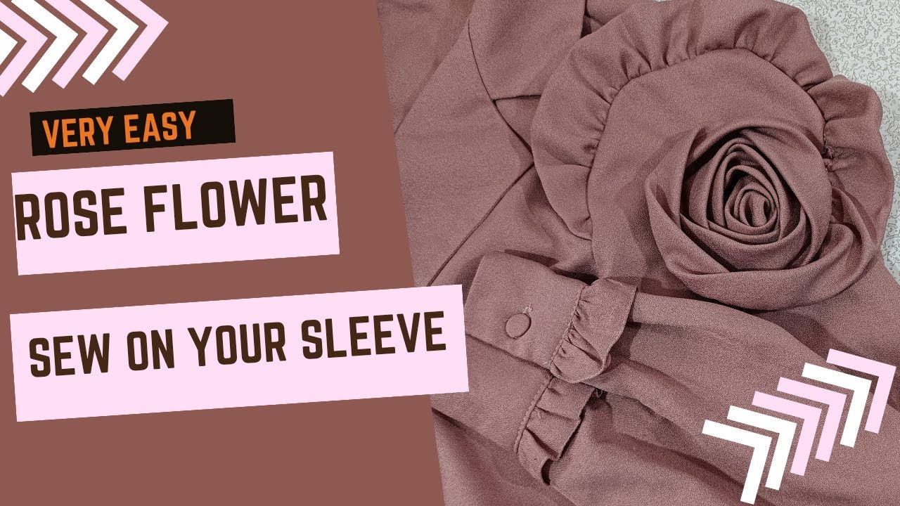 Roses on the sleeve; Multiply the beauty of your sleeve with roses ...