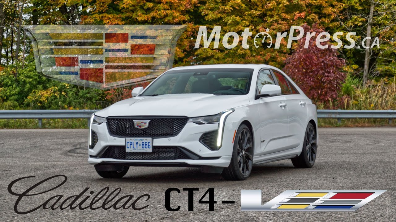 2020 Cadillac CT4-V RWD Review - YouTube